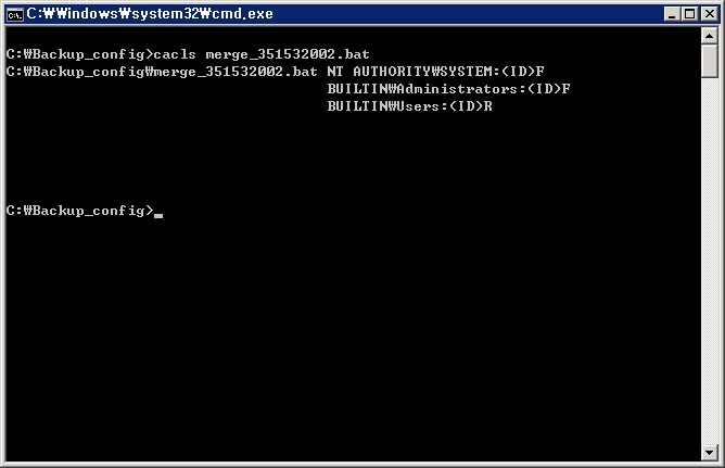 OMNIBUSCODE [OperatingSystem] - BAT 파일에 접근 권한 부여하기 (cacls)