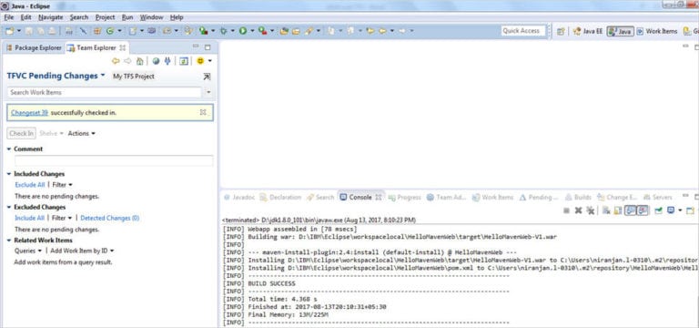 OMNIBUSCODE [TeamFoundationServer] - TFS 와 Eclipse 연동 (Visual Studio ...