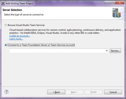 OMNIBUSCODE [TeamFoundationServer] - TFS 와 Eclipse 연동 (Visual Studio TEE Plugin for Eclipse)
