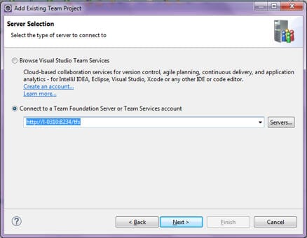 OMNIBUSCODE [TeamFoundationServer] - TFS 와 Eclipse 연동 (Visual Studio TEE Plugin for Eclipse)