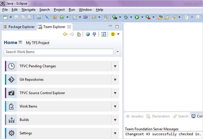 OMNIBUSCODE [TeamFoundationServer] - TFS 와 Eclipse 연동 (Visual Studio ...