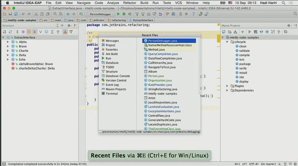 OMNIBUSCODE [IDE] - 인텔리J 활용꿀팁 42가지
