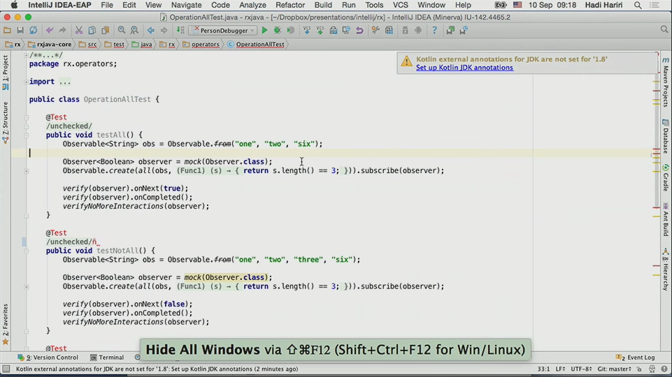 OMNIBUSCODE [IDE] - 인텔리J 활용꿀팁 42가지